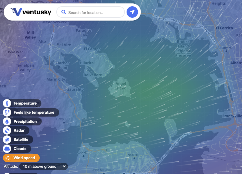 Ventusky | Modern Sailing